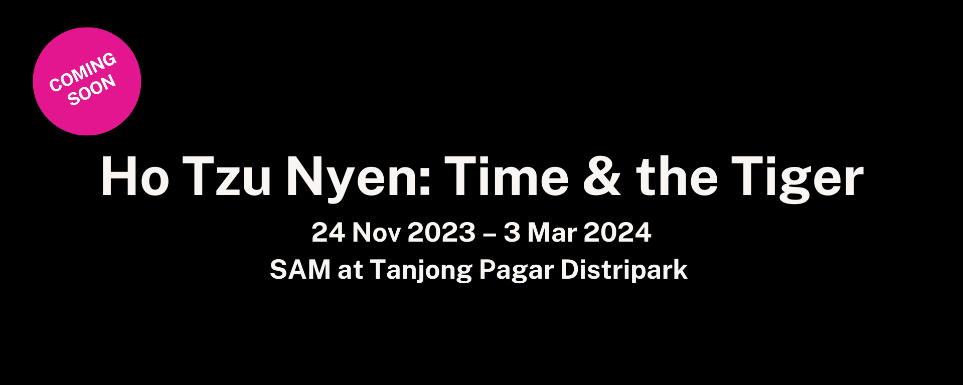Ho Tzu Nyen: Time & the Tiger | Singapore Art Museum